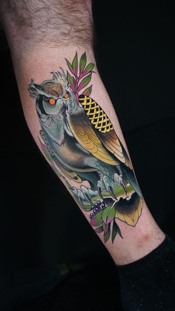 Tattoo Artist NYC | Grant Lubbock | Red Baron Ink Tattoo