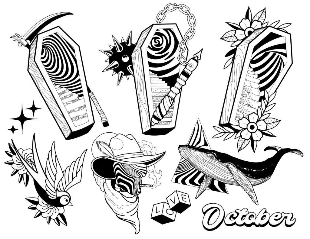 Flash Tattoos NYC | Temporary Tattoos | Red Baron Ink NYC